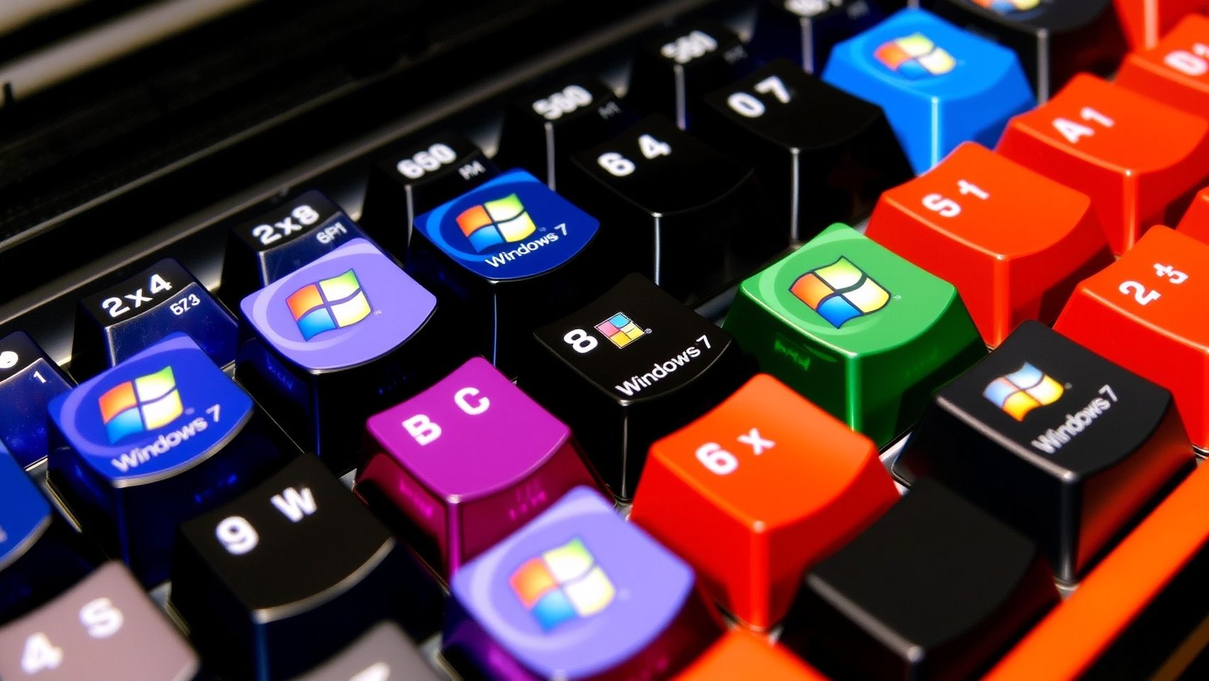 Windows 7 Keycaps: Relive the Nostalgia with KCAP's Premium Designs