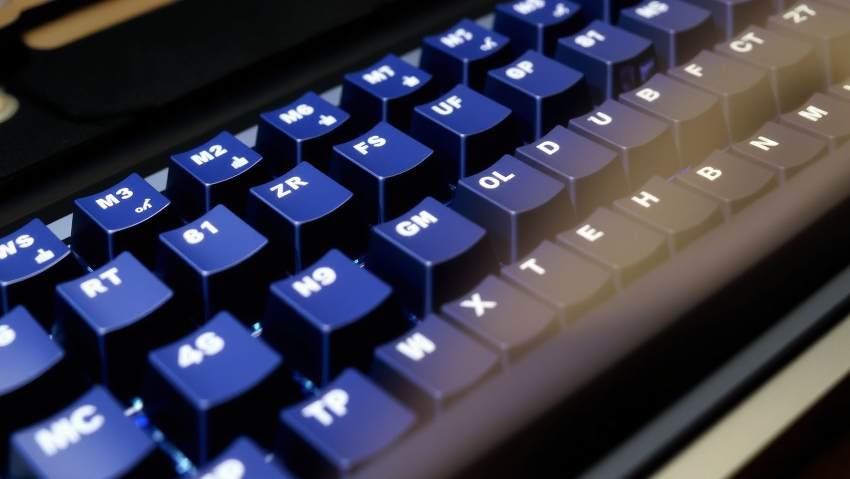 Dive into the Depths: KCAP Navy Keycaps for the Ultimate Typing Experience
