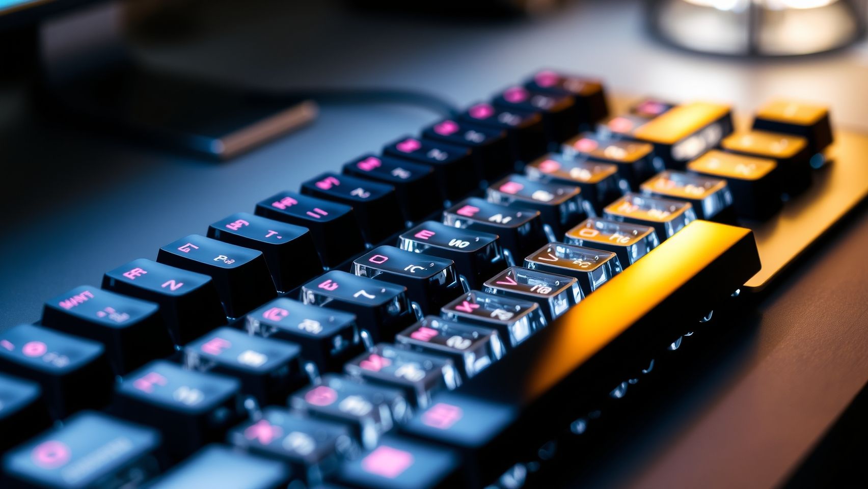 KCAP Glass Keycaps: Elevate Your Typing Experience with Crystal Clarity