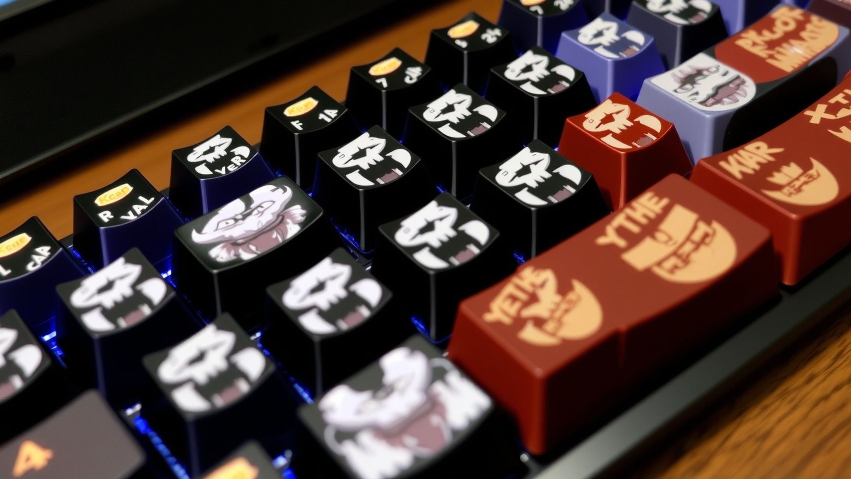 KCAP Yeti Keycaps: Unleash Your Inner Beast on the Keyboard